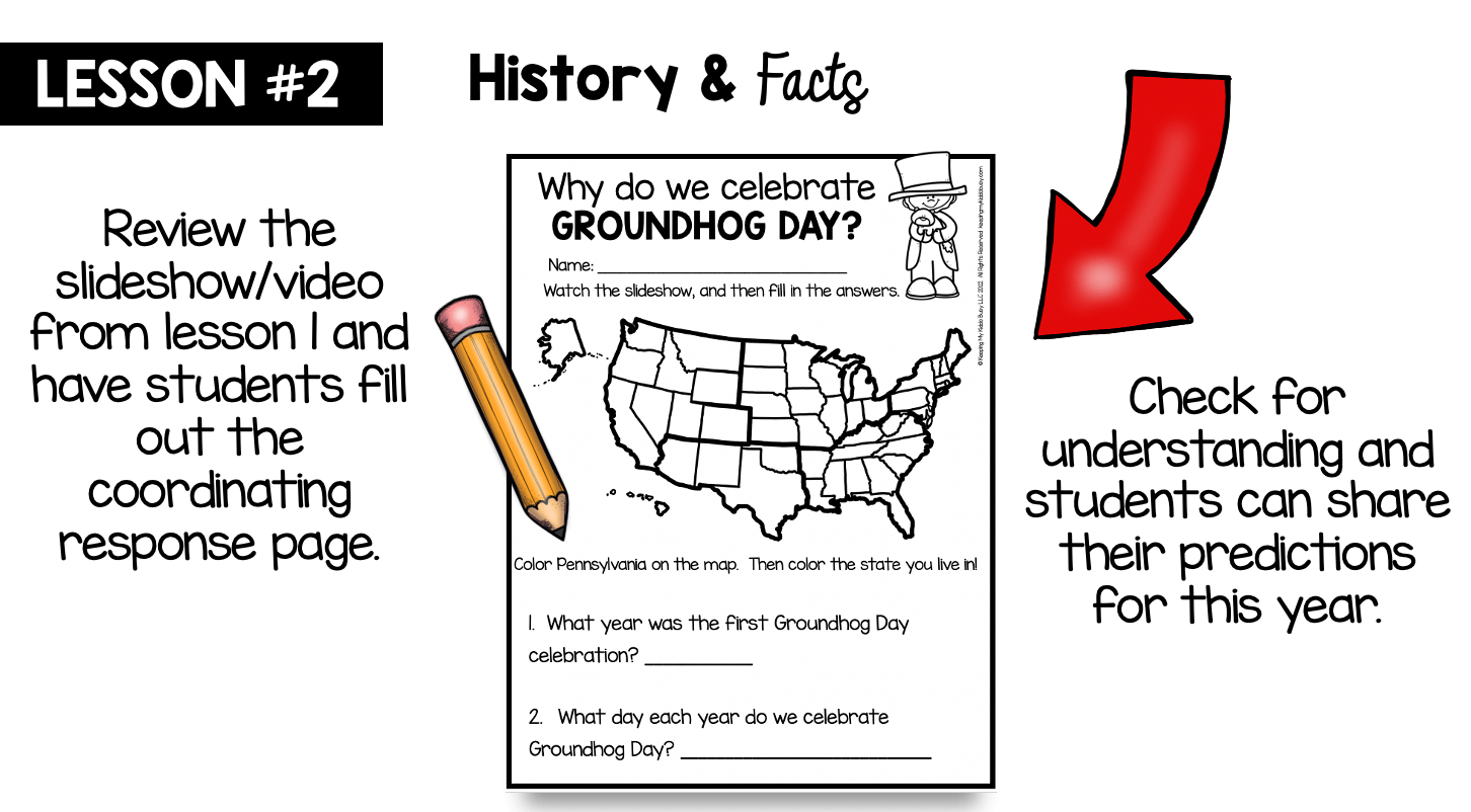 Groundhog Day in Kindergarten and First Grade FREEBIE — Keeping My ...