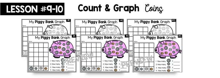 Dollars and Coins - Money Math for Kindergarten and First Grade ...