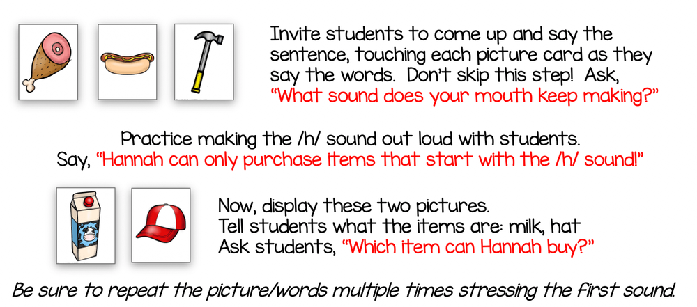 Phonemic Awareness in Pre-K and Kindergarten FREEBIES — Keeping My ...