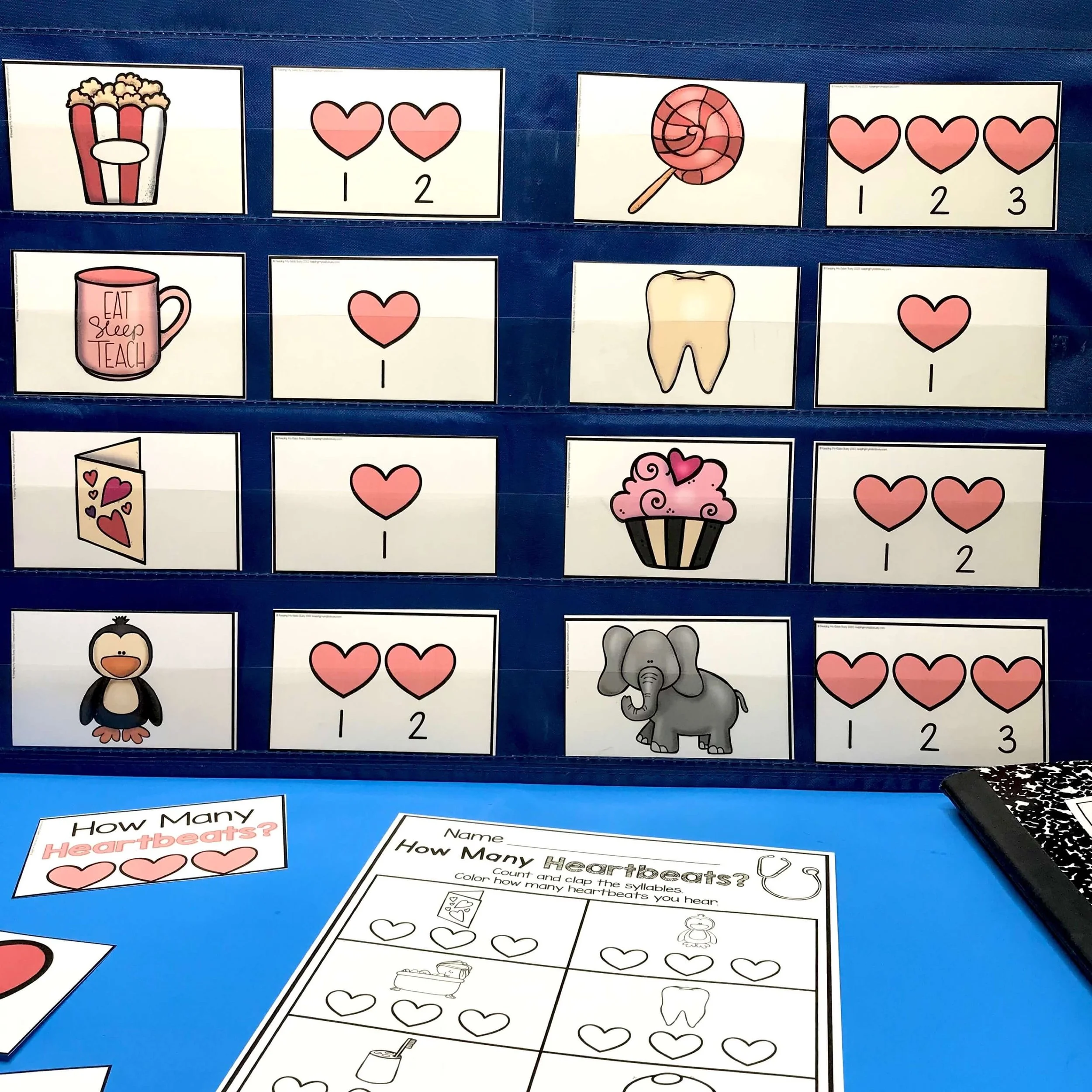 February Pocket Chart Kits — Keeping My Kiddo Busy