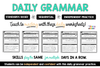 Daily Grammar — Keeping My Kiddo Busy