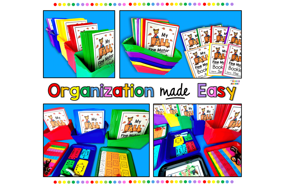 Fall Fine Motor Centers for Preschool and Kindergarten - FREE ...