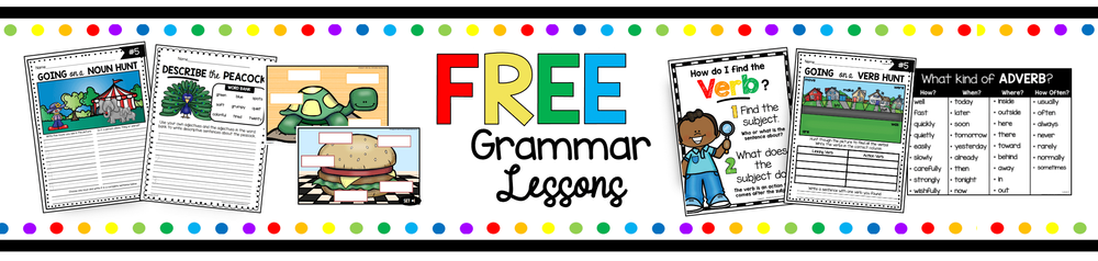 How to teach Verbs - Primary Grammar with FREE activities — Keeping My ...