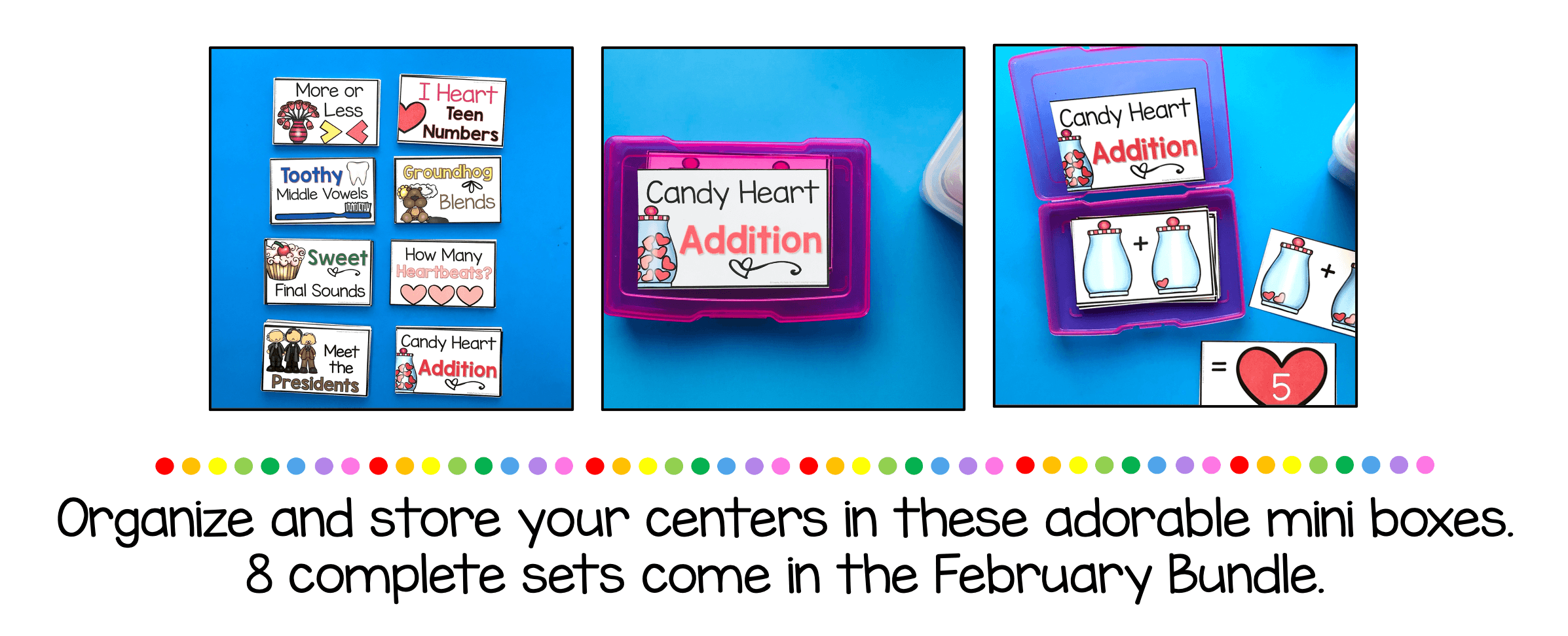 February Pocket Chart Kits — Keeping My Kiddo Busy