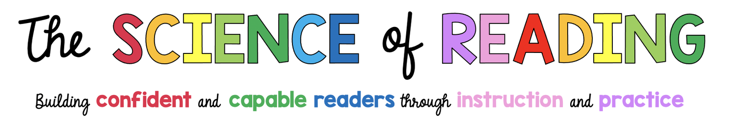 The Science of Reading - Pre-K and Kindergarten Standards Based Phonics ...