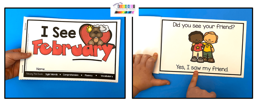 February Reading Unit for Pre-k and Kindergarten — Keeping My Kiddo Busy