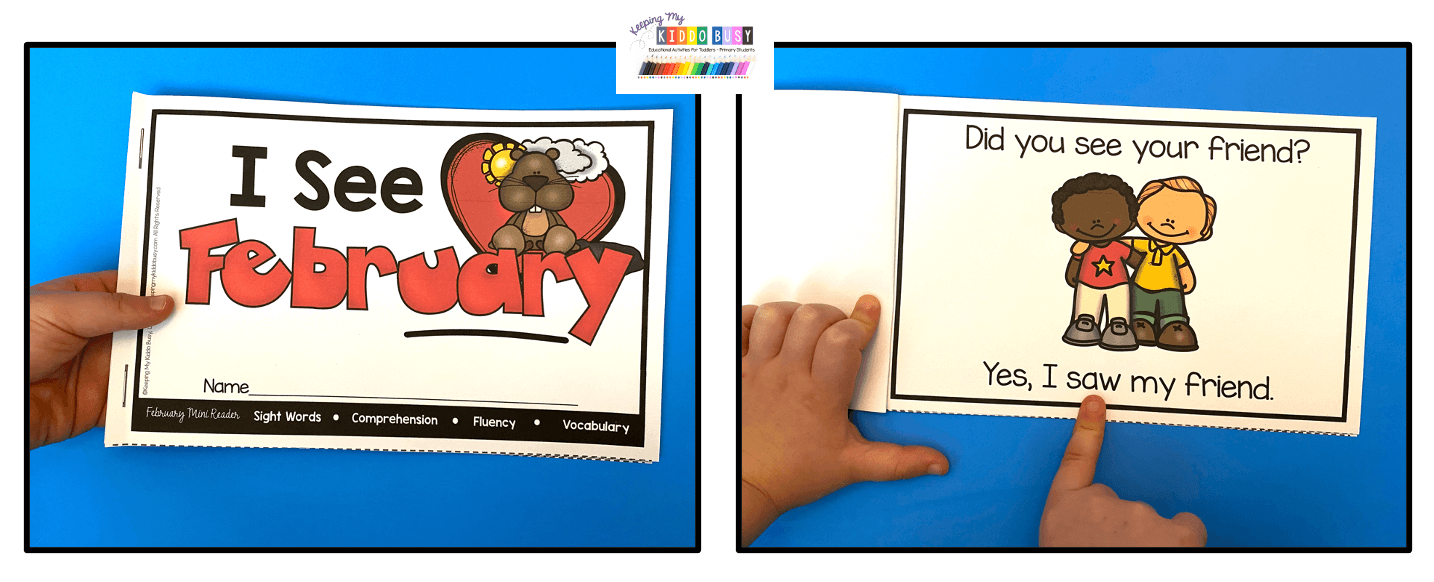 February Reading Unit for Pre-k and Kindergarten — Keeping My Kiddo Busy