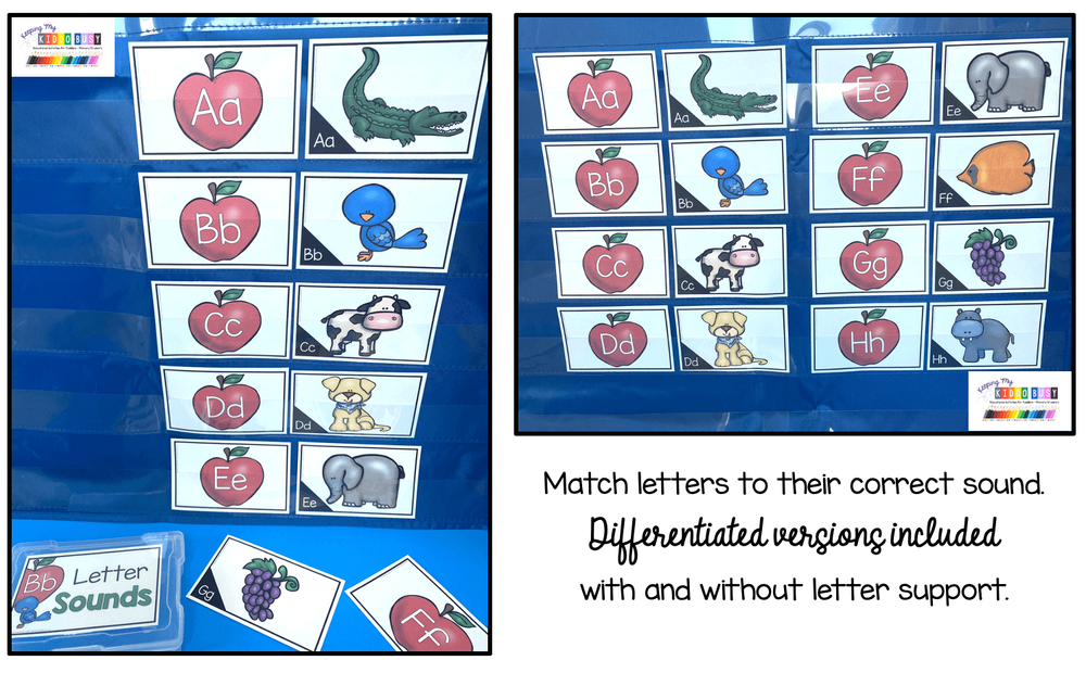 September Pocket Chart Centers — Keeping My Kiddo Busy