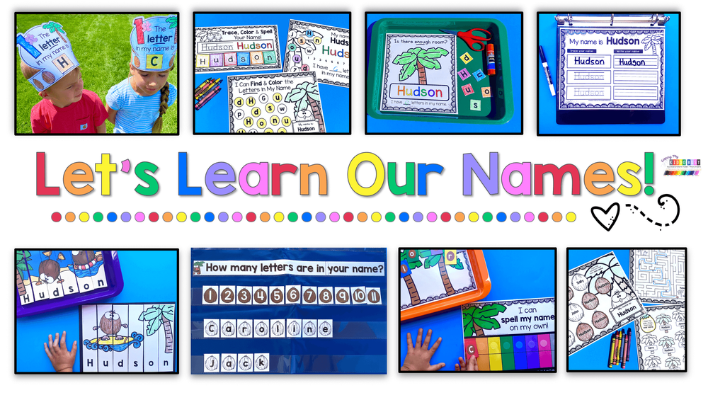 Chicka Chicka Boom Boom - Name Activities and Crafts for Preschool and ...