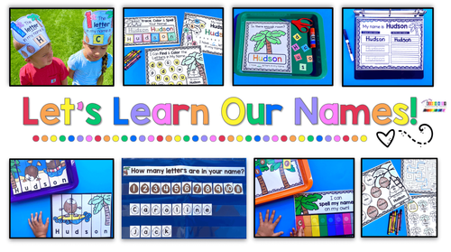 Chicka Chicka Boom Boom - Name Activities and Crafts for Preschool and ...