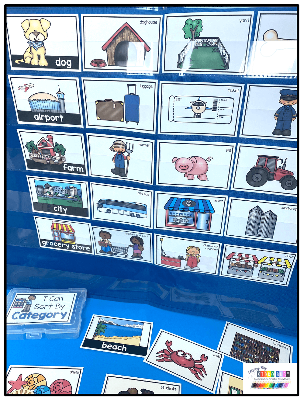 September Pocket Chart Centers — Keeping My Kiddo Busy