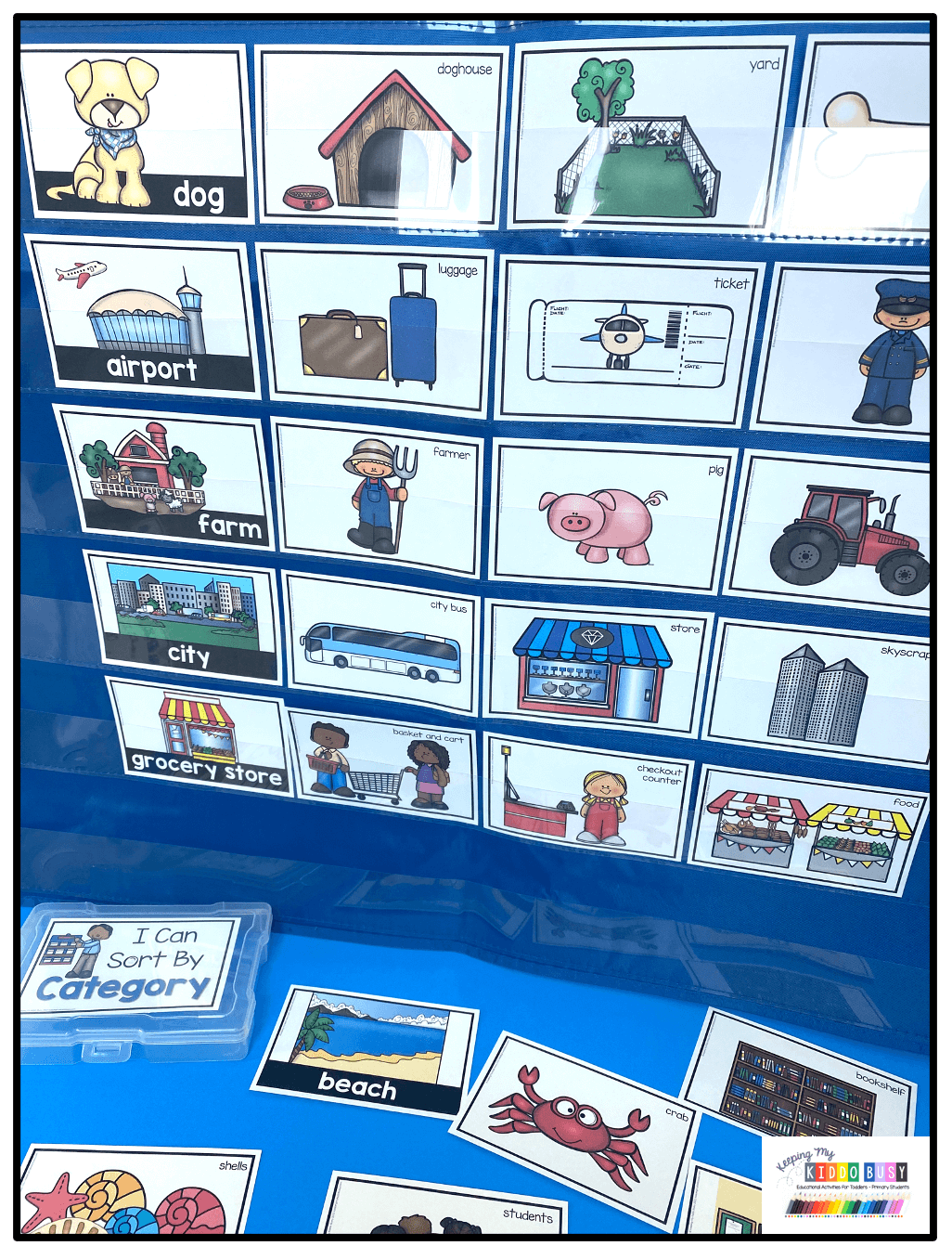 September Pocket Chart Centers — Keeping My Kiddo Busy