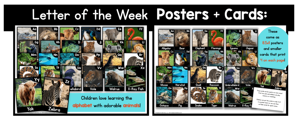 Letter of the Week Curriculum - FREE Activities for Preschool and ...
