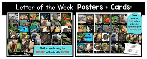 Letter of the Week Curriculum - FREE Activities for Preschool and ...