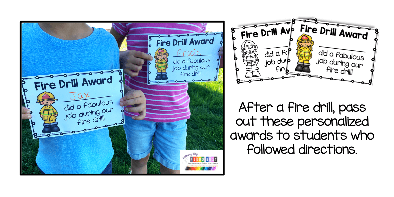 Fire Safety Week - FREE activities - Kindergarten and First Grade ...