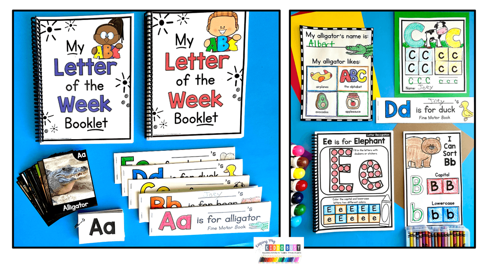 Letter of the Week Curriculum - FREE Activities for Preschool and ...