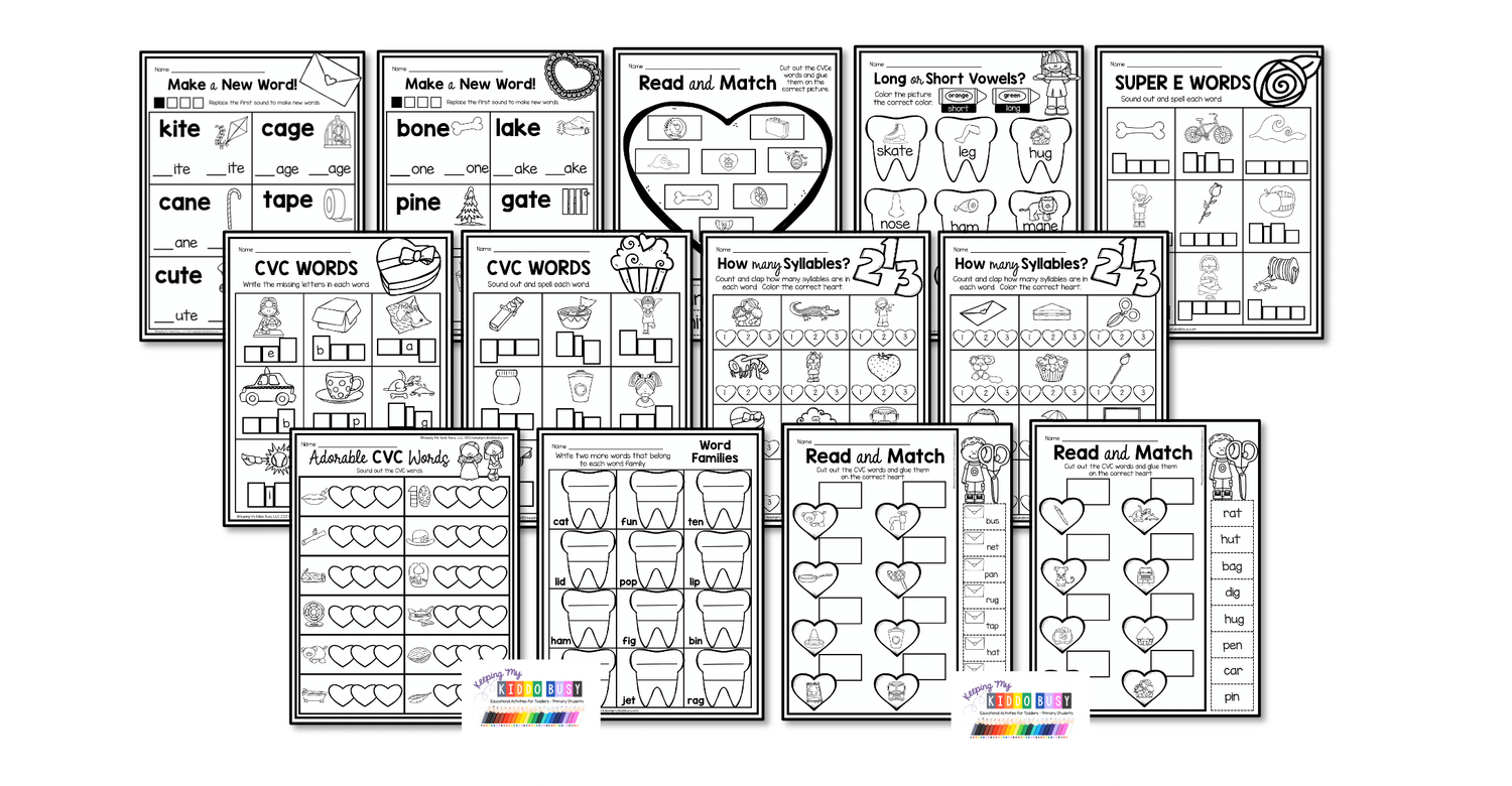 First Grade February Worksheets and Activities FREEBIES — Keeping My ...