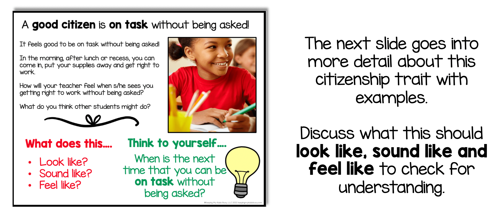 How to Be a Good Citizen at School - Citizenship Skills FREEBIE ...
