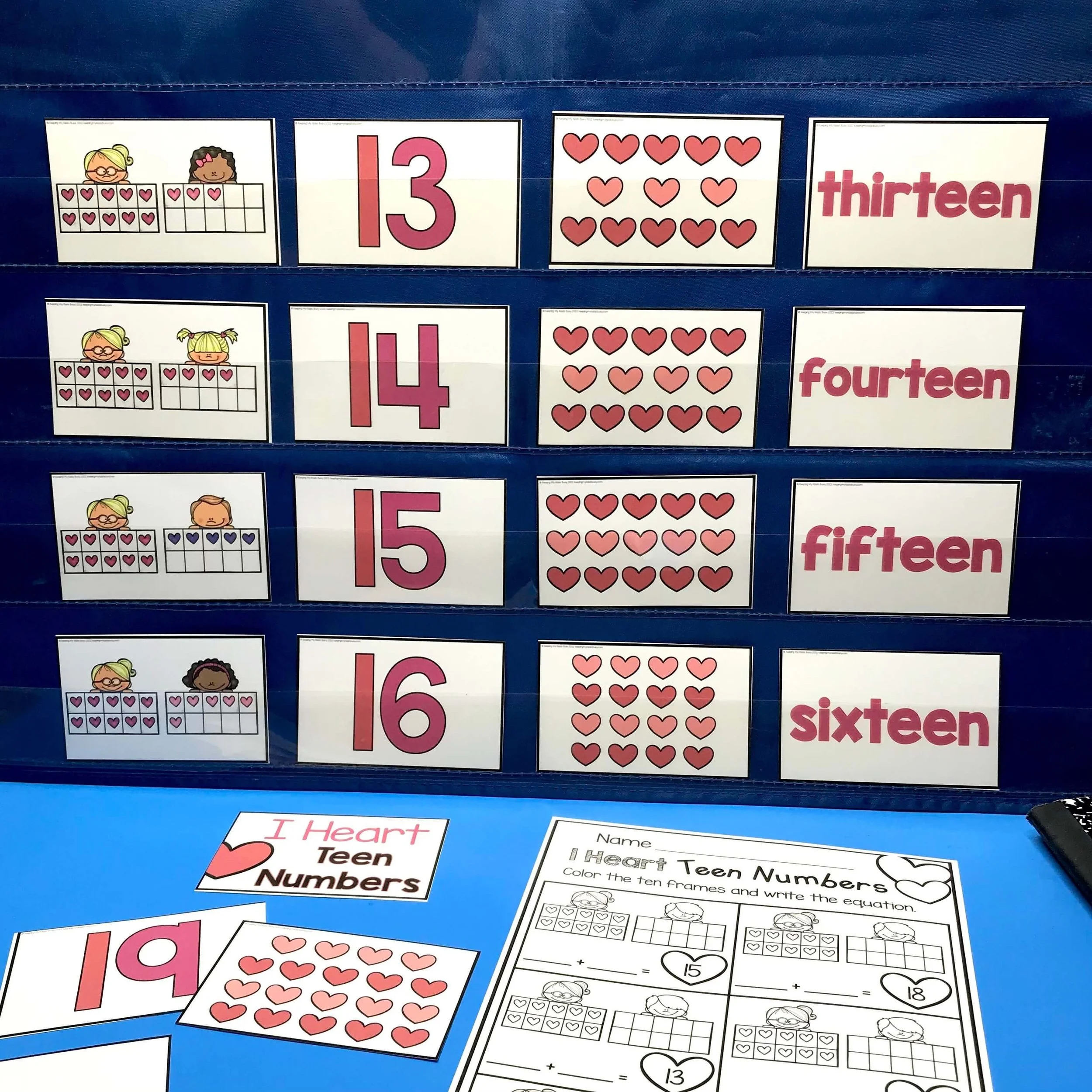 February Pocket Chart Kits — Keeping My Kiddo Busy