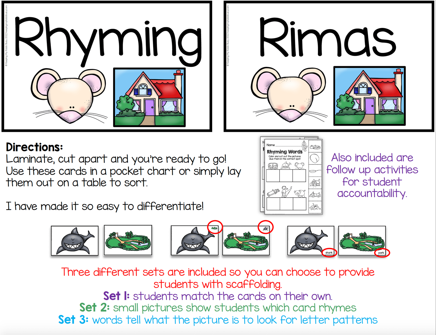 Back to School Pocket Chart Centers — Keeping My Kiddo Busy