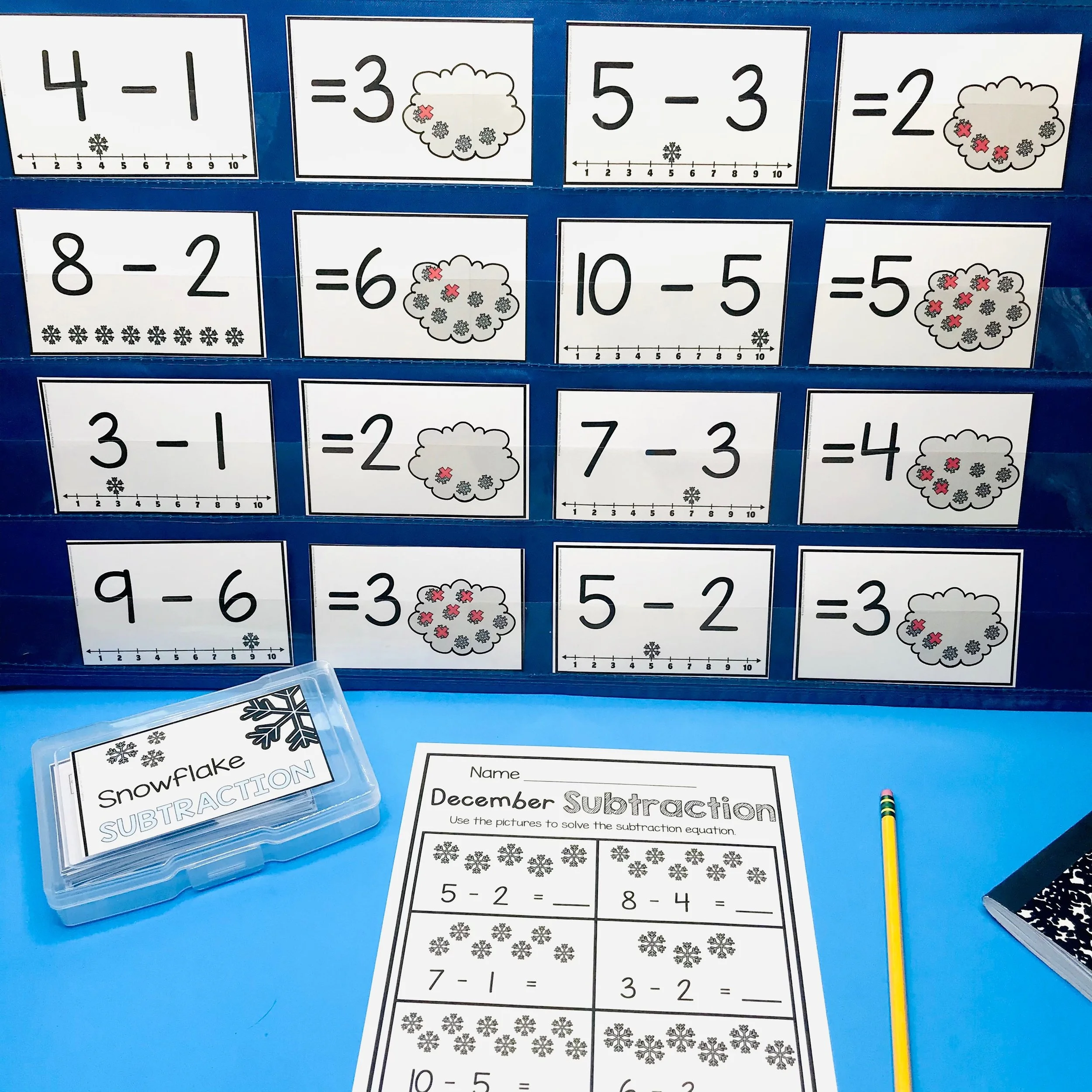 January Pocket Chart Kits — Keeping My Kiddo Busy