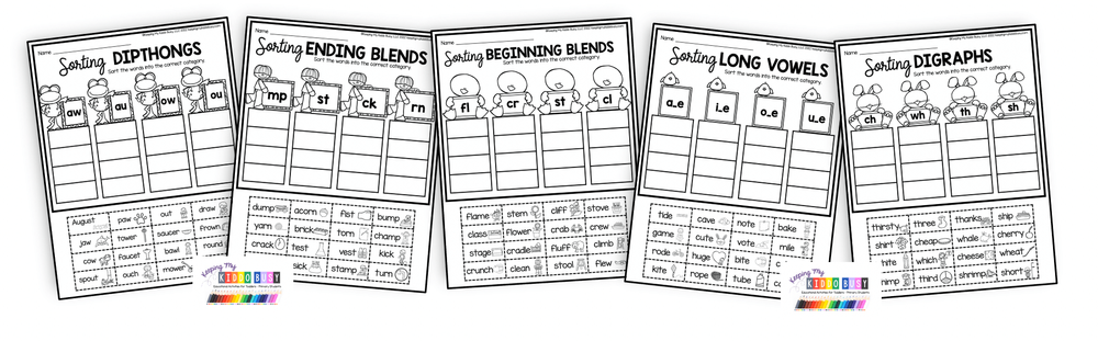 First Grade Activities for April FREE WORKSHEETS — Keeping My Kiddo Busy