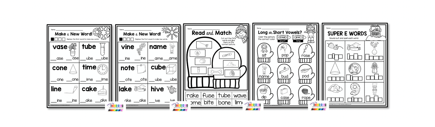 First Grade January Worksheets FREEBIES — Keeping My Kiddo Busy
