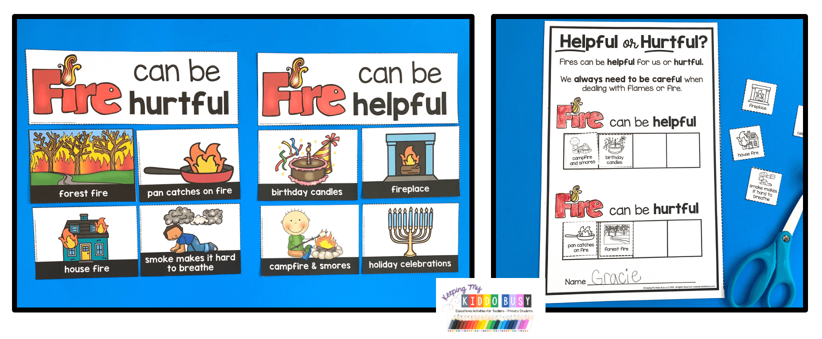 Fire Safety Week - FREE activities - Kindergarten and First Grade ...