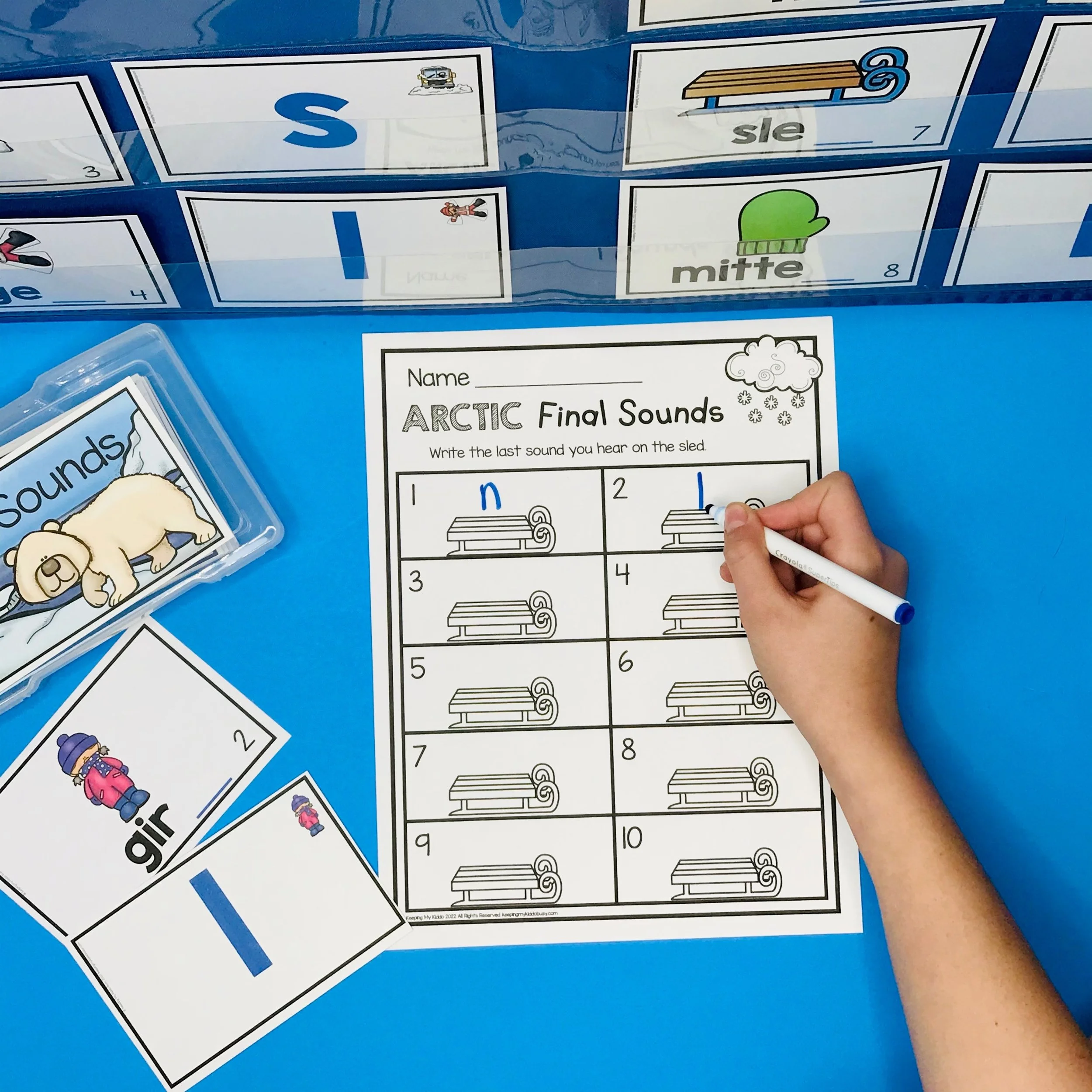 January Pocket Chart Kits — Keeping My Kiddo Busy