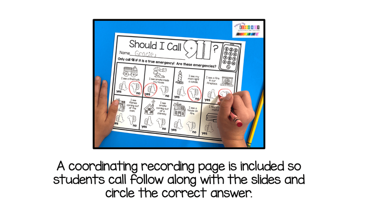 Fire Safety Week - FREE activities - Kindergarten and First Grade ...