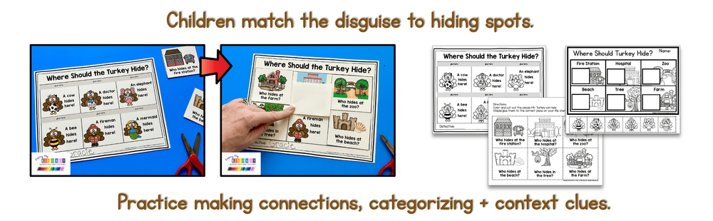Turkey Trouble Activities and Crafts - FREE worksheets for Preschool ...