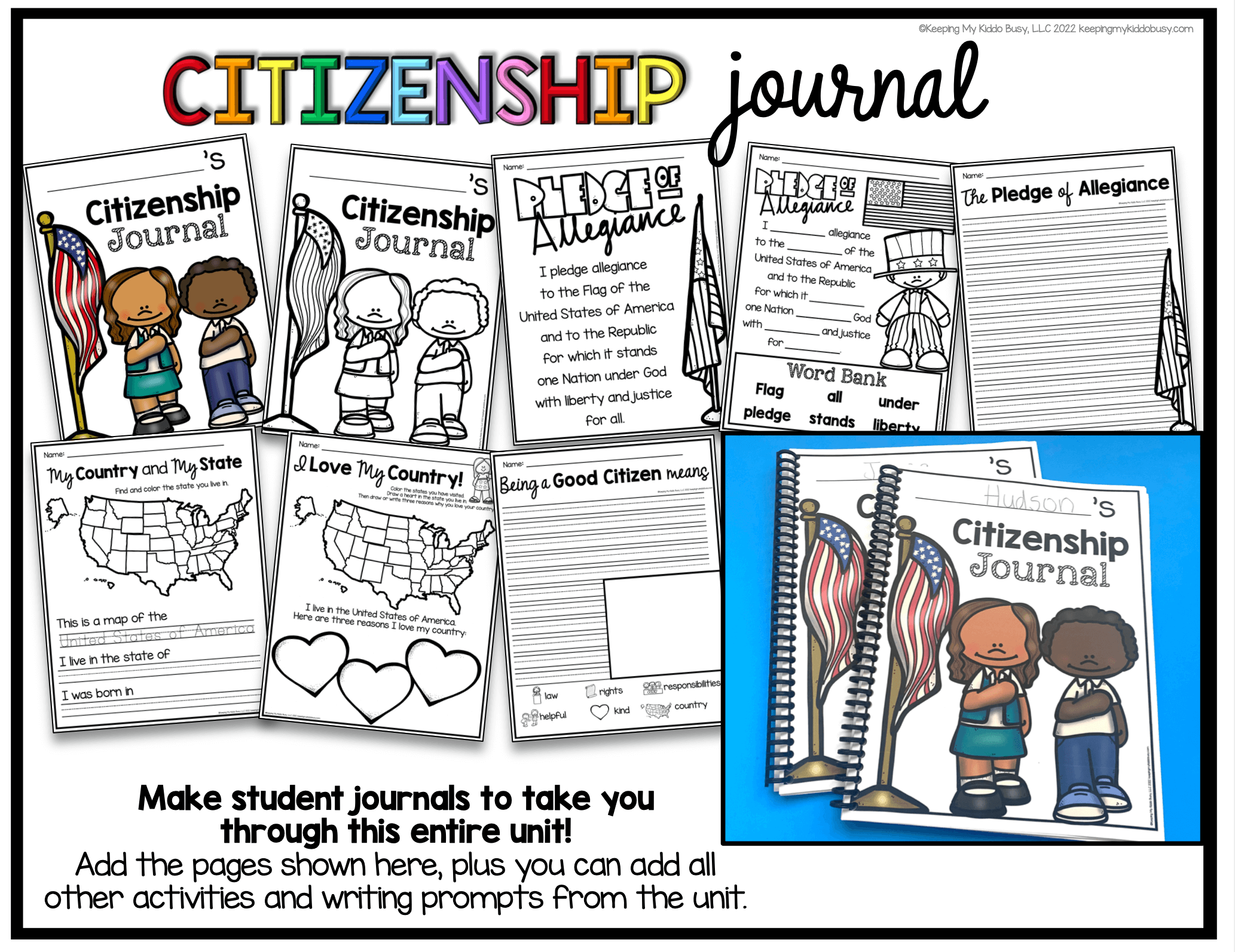 How To Be A Good Citizen At School Citizenship Skills FREEBIE