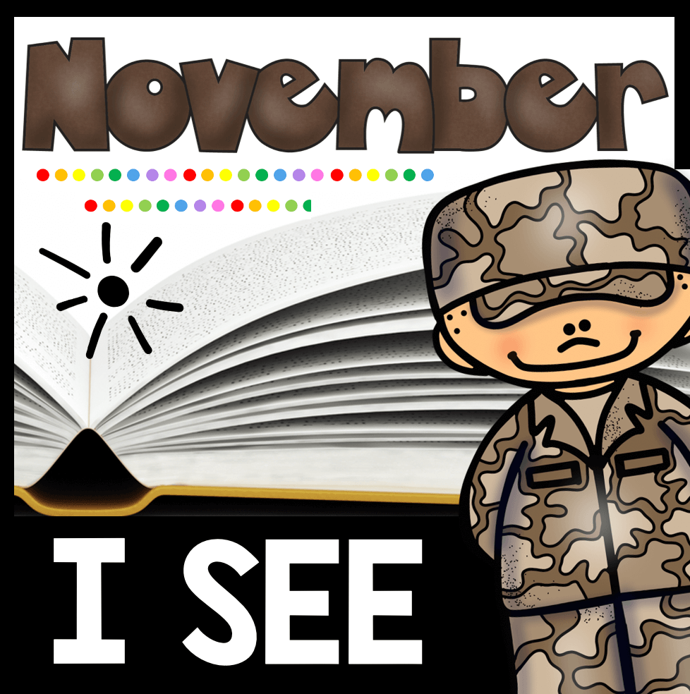 I See November Literacy Pack - Sight Words and Vocabulary — Keeping My ...