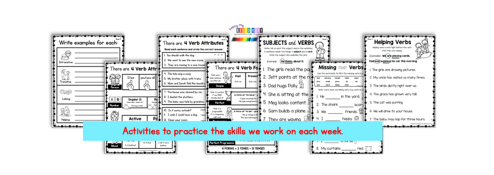 Essentials Week 1 Grammar - FREE Activities and Lessons — Keeping My ...