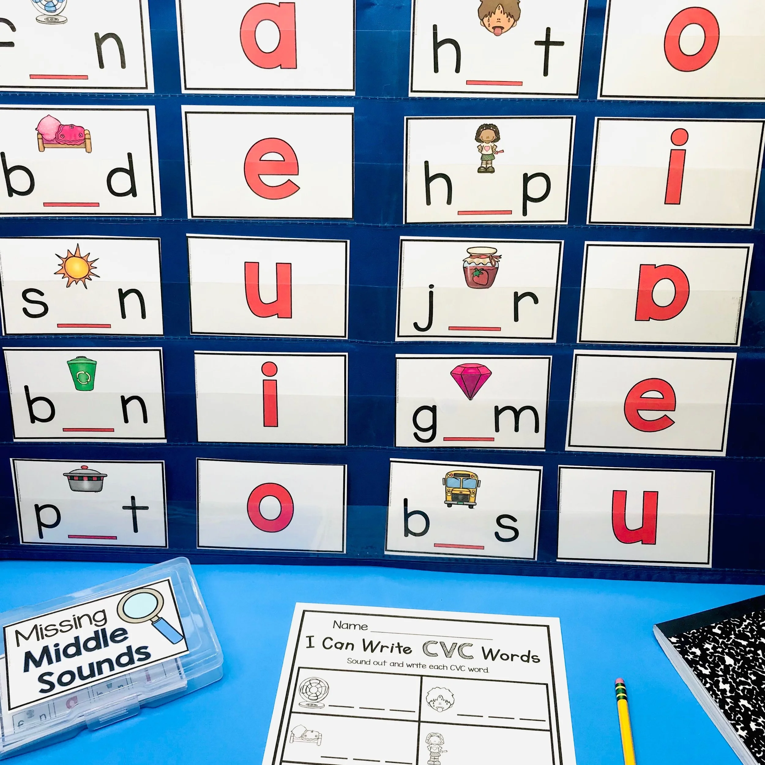 January Pocket Chart Kits — Keeping My Kiddo Busy