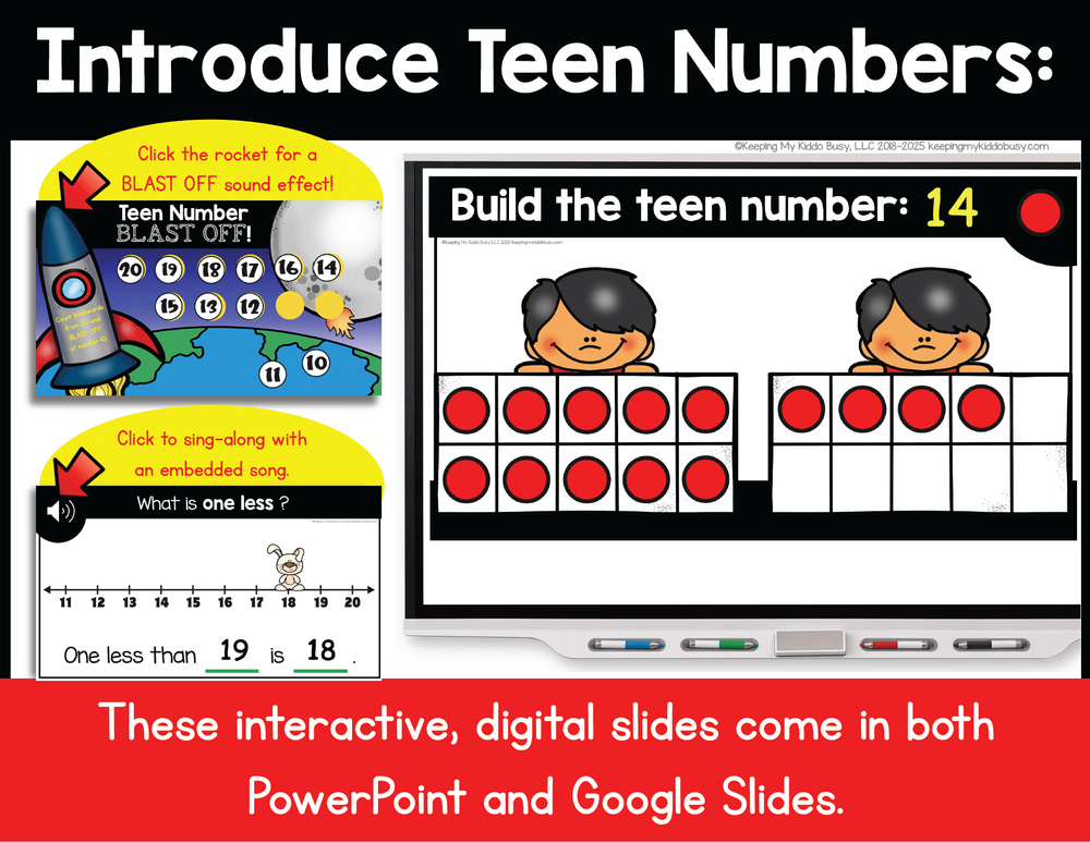 Teen Numbers & Place Value - FREEBIES — Keeping My Kiddo Busy