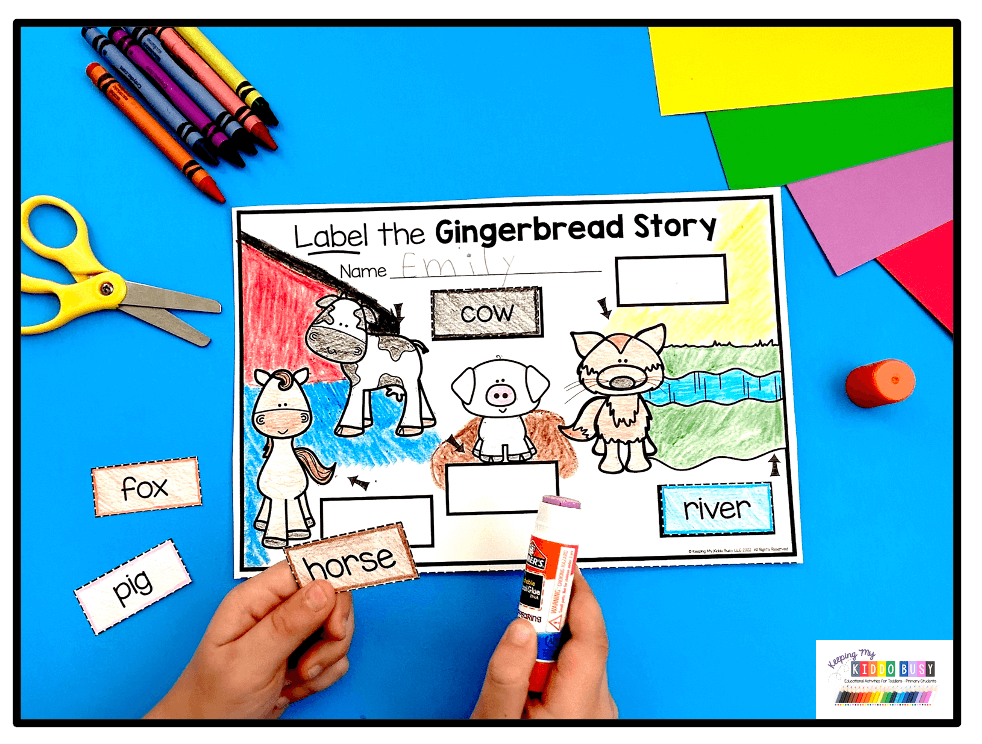The Gingerbread Man Activities and Crafts for Kindergarten FREE ...