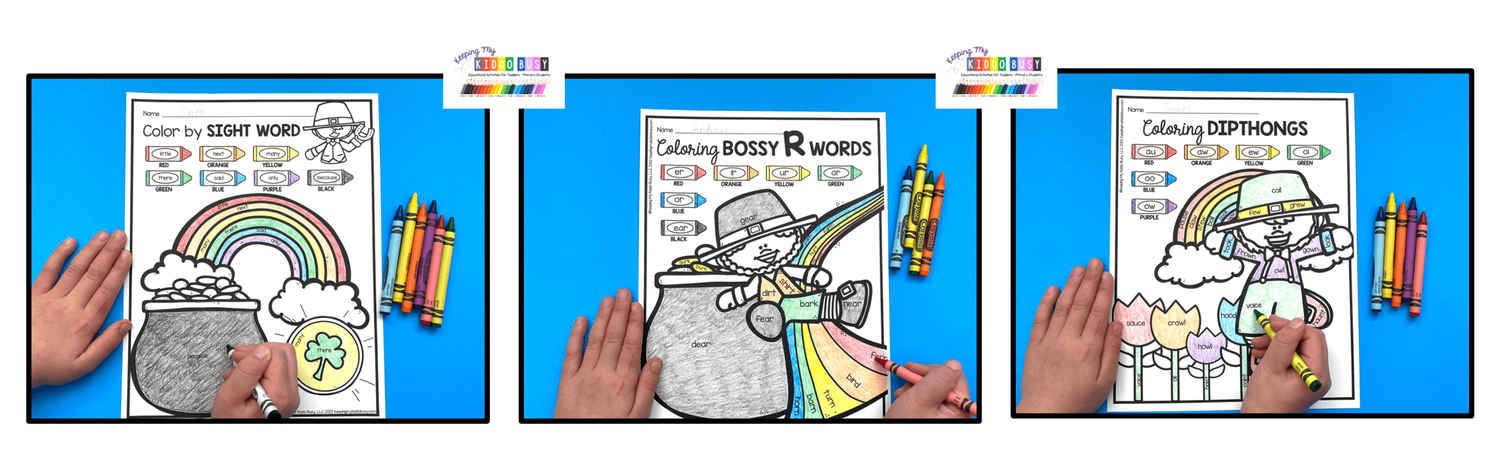First Grade Activities for March FREE WORKSHEETS — Keeping My Kiddo Busy