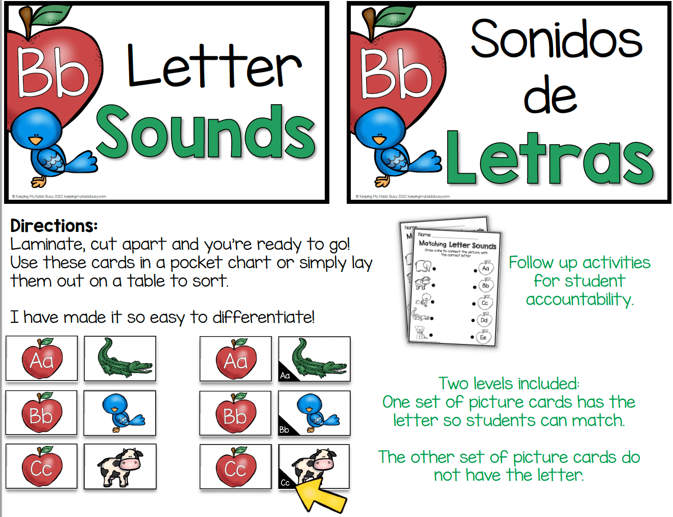 September Pocket Chart Centers — Keeping My Kiddo Busy