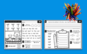 Word Families and Phonics - FREE activities — Keeping My Kiddo Busy