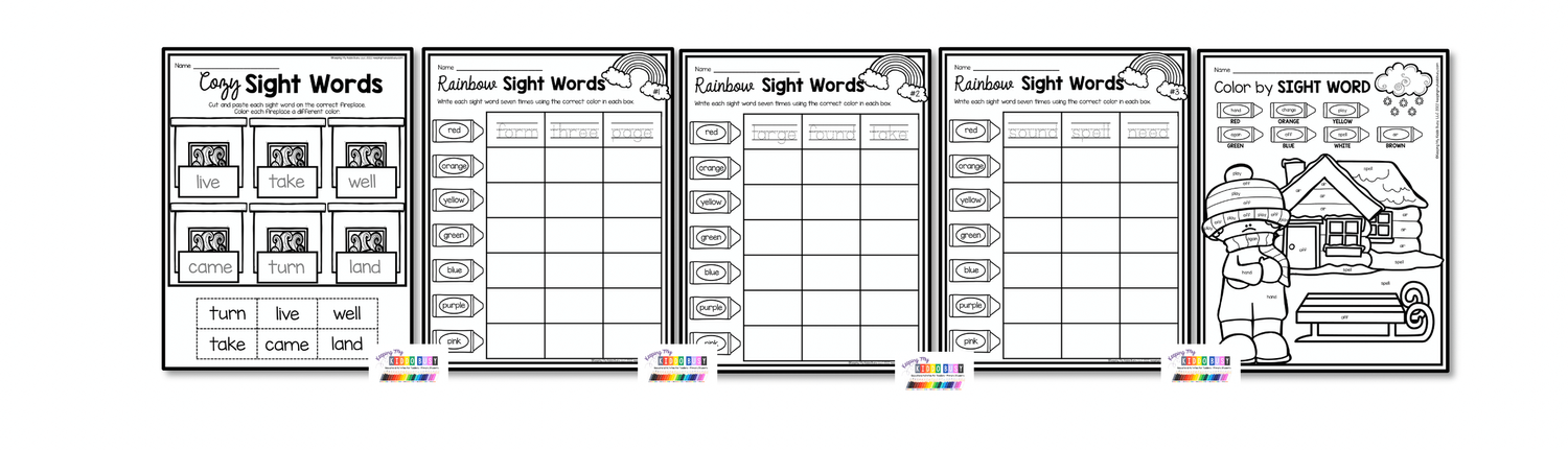First Grade January Worksheets FREEBIES — Keeping My Kiddo Busy