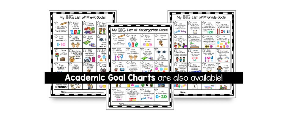 Student Behavior Goal Setting Kit — Keeping My Kiddo Busy