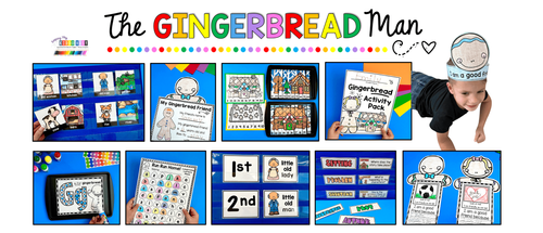The Gingerbread Man Activities and Crafts for Kindergarten FREE ...