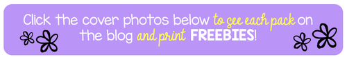 First Grade No Prep Packs — Keeping My Kiddo Busy