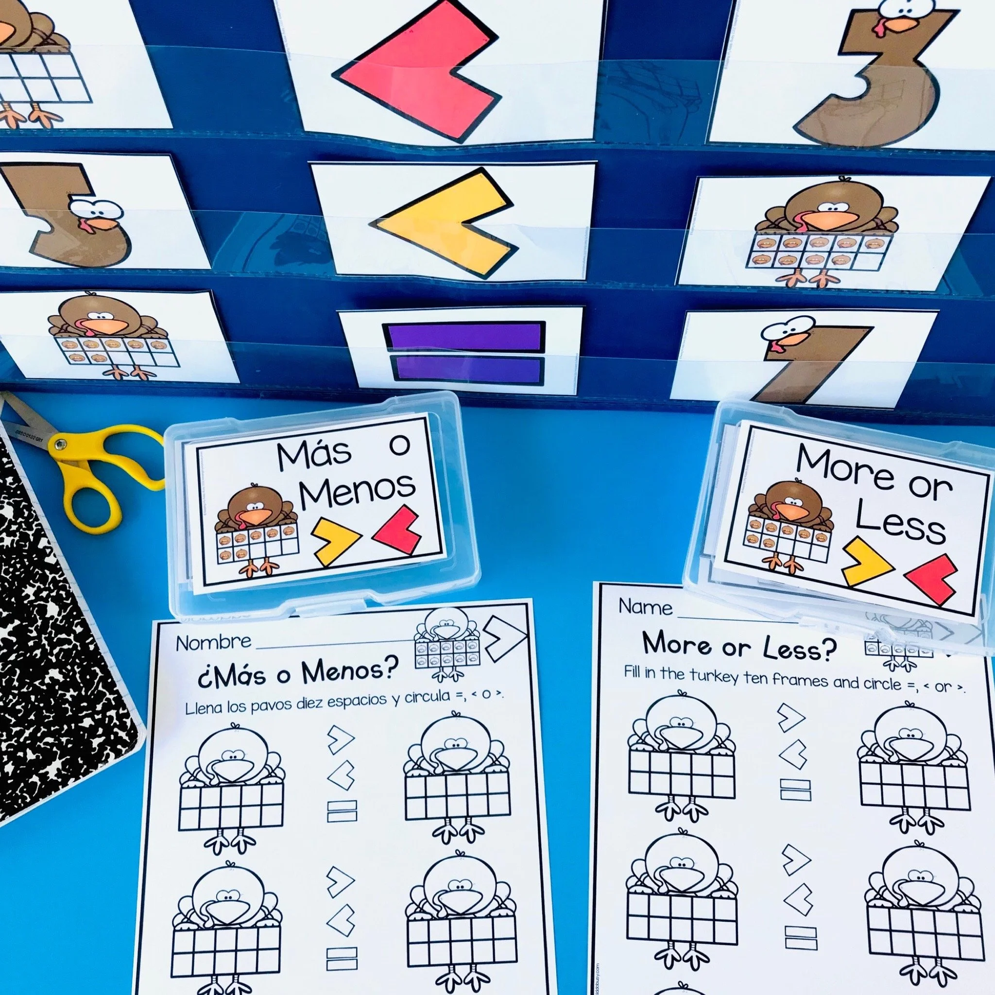 November Pocket Chart Centers — Keeping My Kiddo Busy