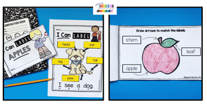 Writing at the Beginning of the Year in Kindergarten - LABELING FREEBIE ...