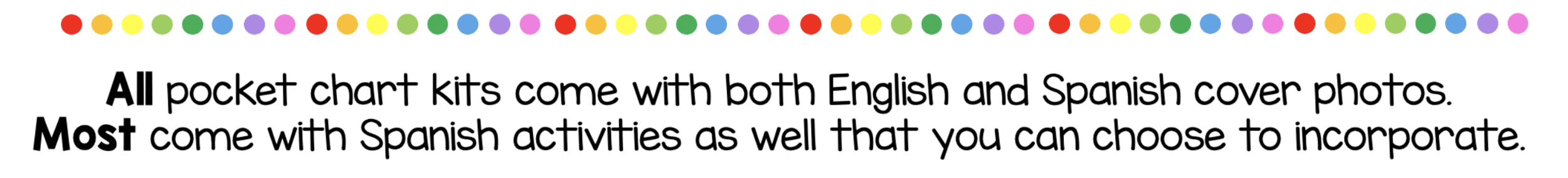 September Pocket Chart Centers — Keeping My Kiddo Busy