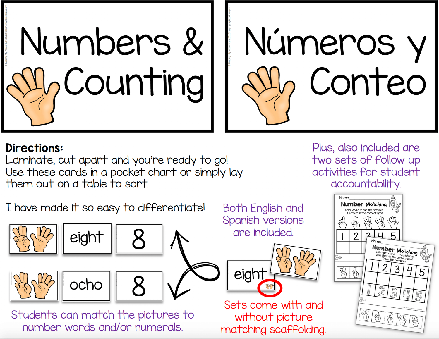 Back to School Pocket Chart Centers — Keeping My Kiddo Busy