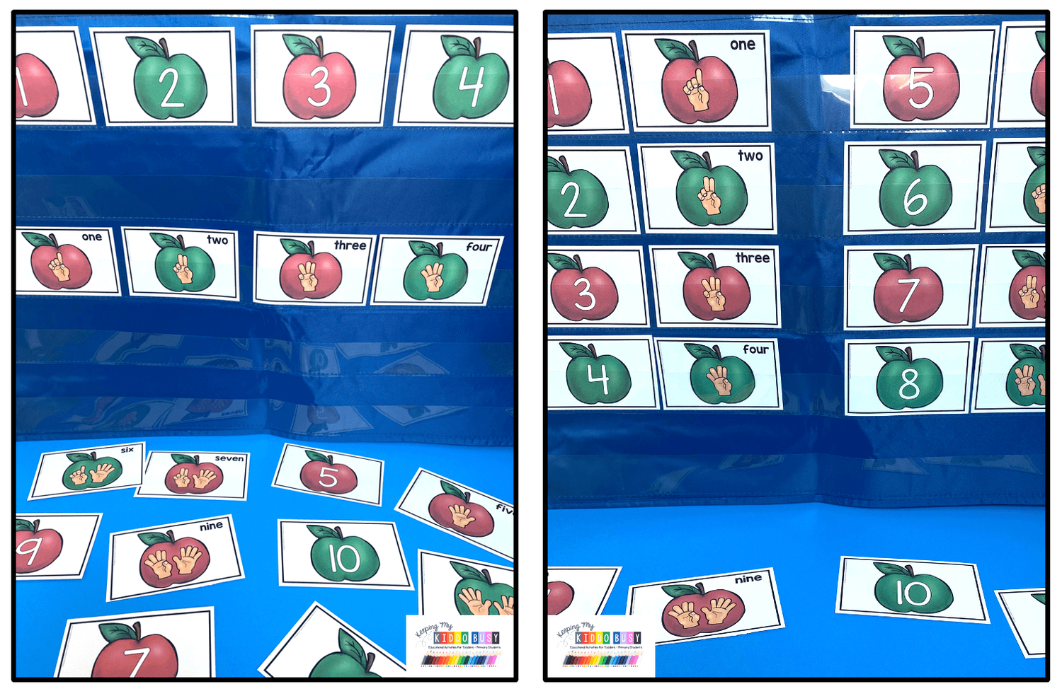 September Pocket Chart Centers — Keeping My Kiddo Busy