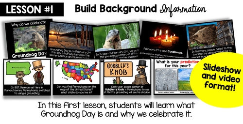 Groundhog Day in Kindergarten and First Grade FREEBIE — Keeping My ...